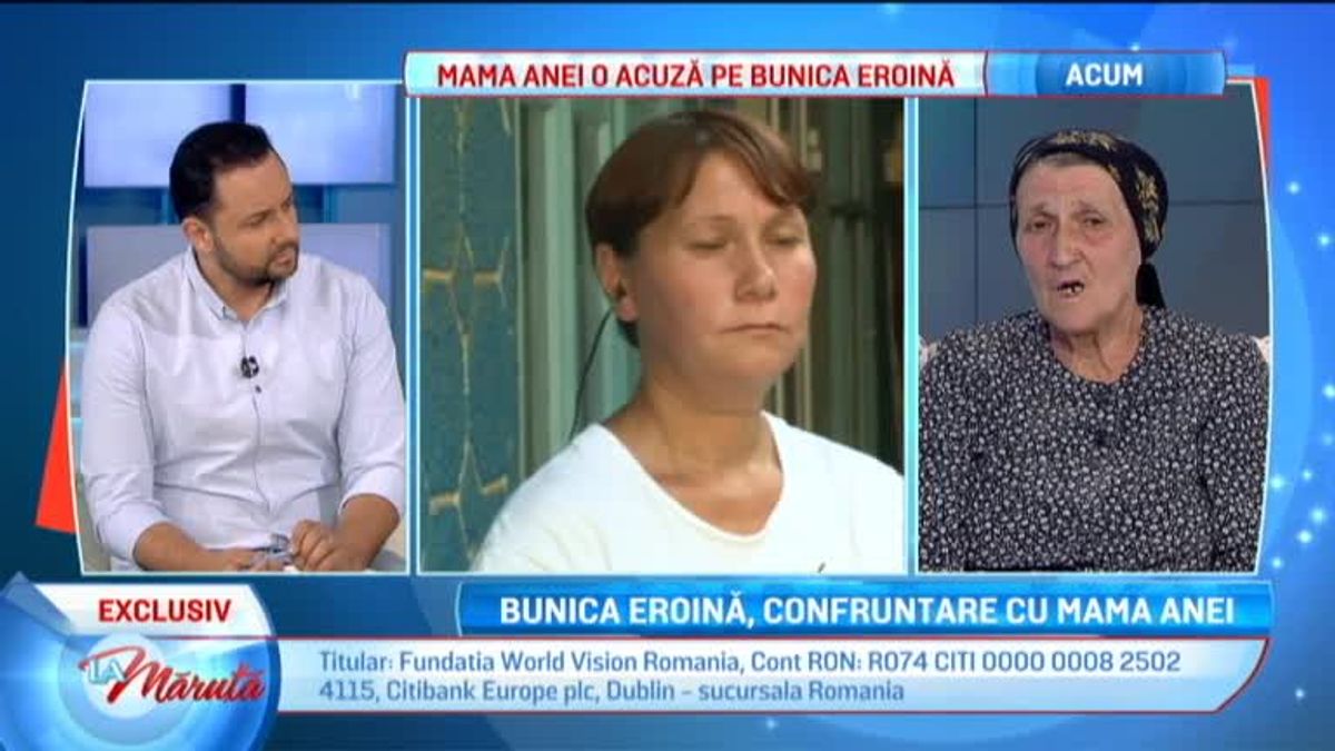 Mama Anei: "Imi pare rau ca am lasat-o pe Ana" | Scene si bonusuri din ...