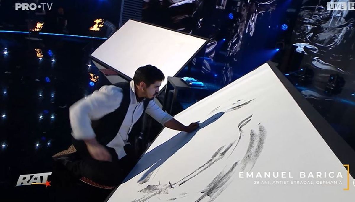 Marea finală Românii au talent 2024, 31 mai. Emanuel Barica, o nouă demonstrație de talent ...