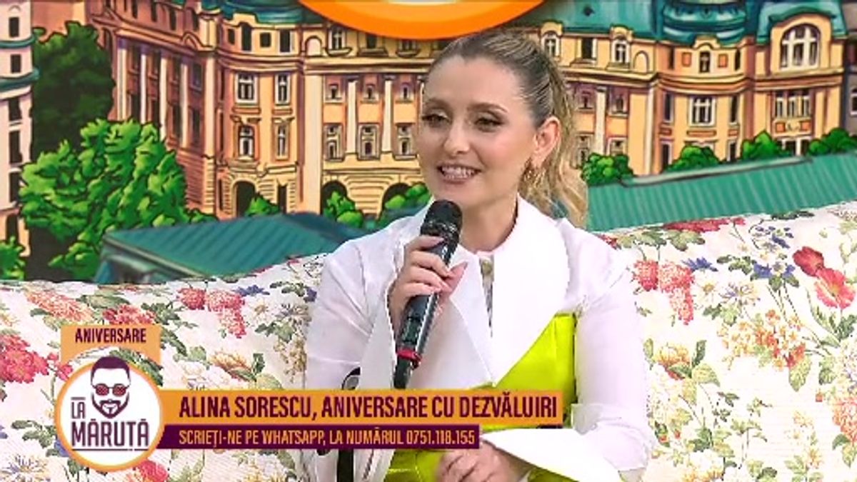 Alina Sorescu, aniversare cu dezvăluiri | Scene si bonusuri din La ...