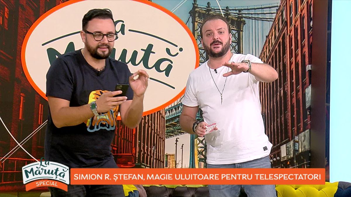 Simion R. Ștefan, magie uluitoare pentru telespectatori | Scene si ...