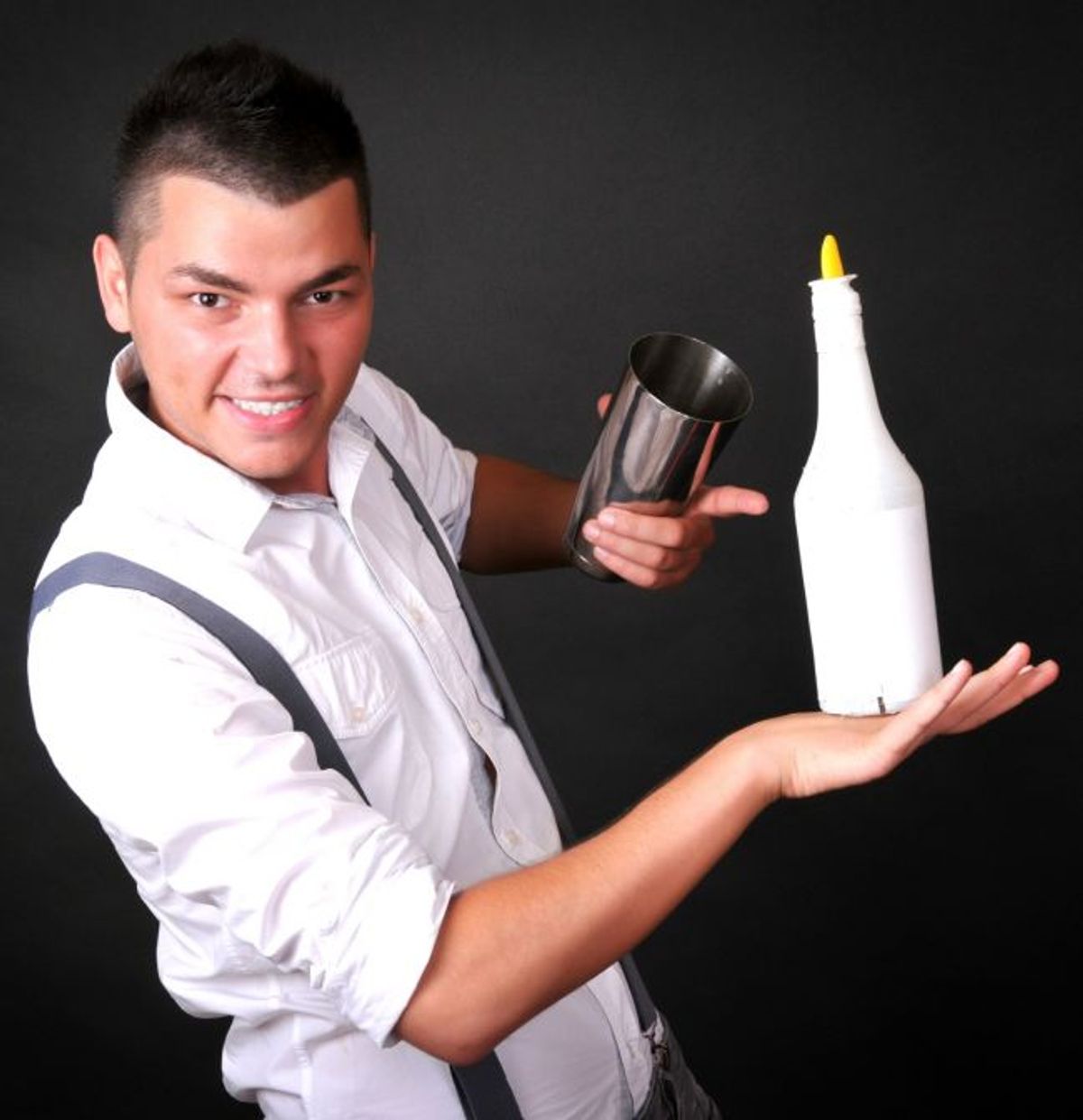 Luca Valentin de la Romanii au talent e pus pe glume. Un clip cu el ...