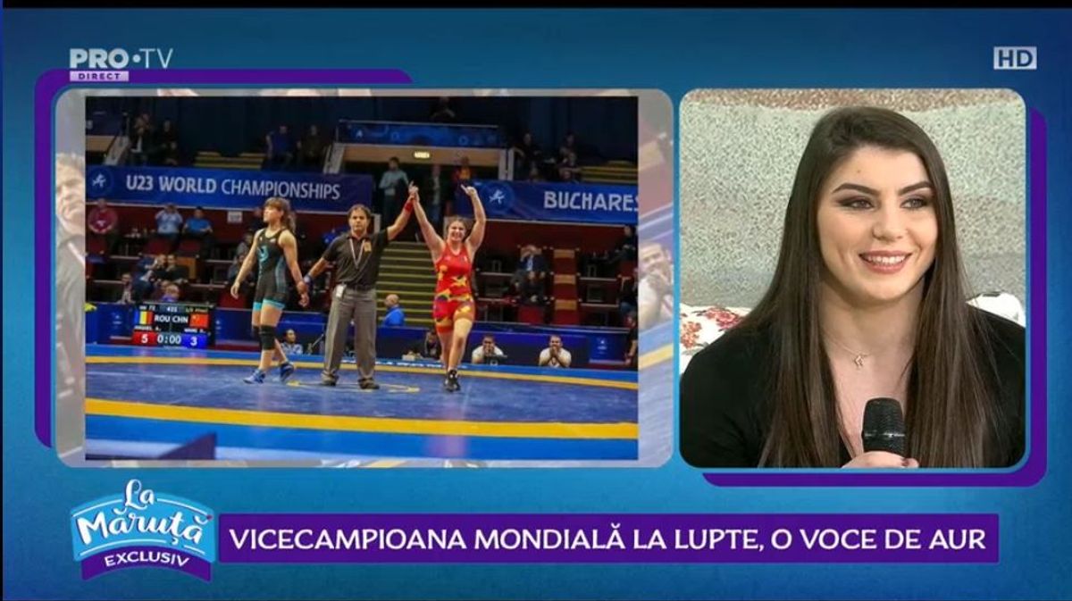 VIDEO Alexandra Anghel, vicecampioană mondială la lupte | PRO TV