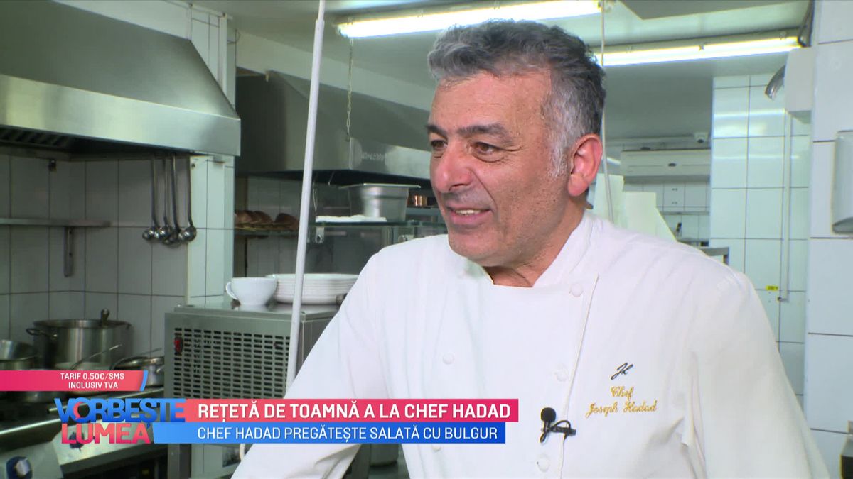 Reteta de toamna a la Chef Hadad | Scene si bonusuri din Vorbește Lumea ...