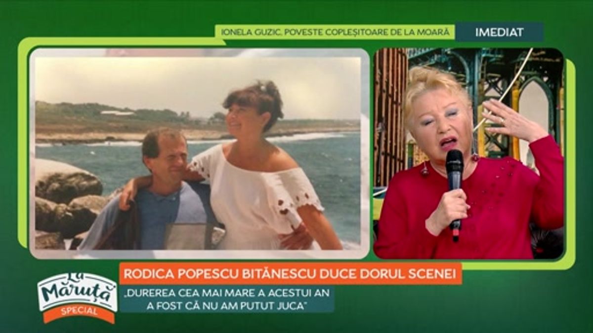 Rodica Popescu Bitănescu, de 50 de ani în reflectoare | Scene si ...
