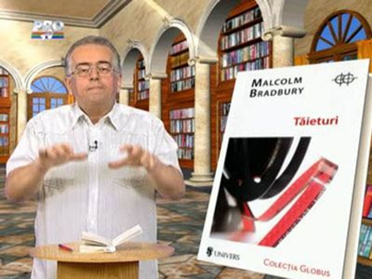 Descopera lumea televiziunii din cartea lui Malcolm Bradbury, "Taieturi ...