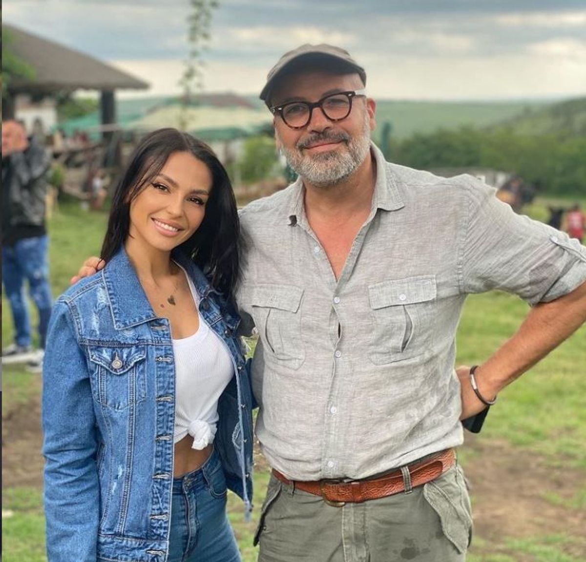 Francisca, întâlnire neașteptată cu Billy Zane, celebrul actor din ...