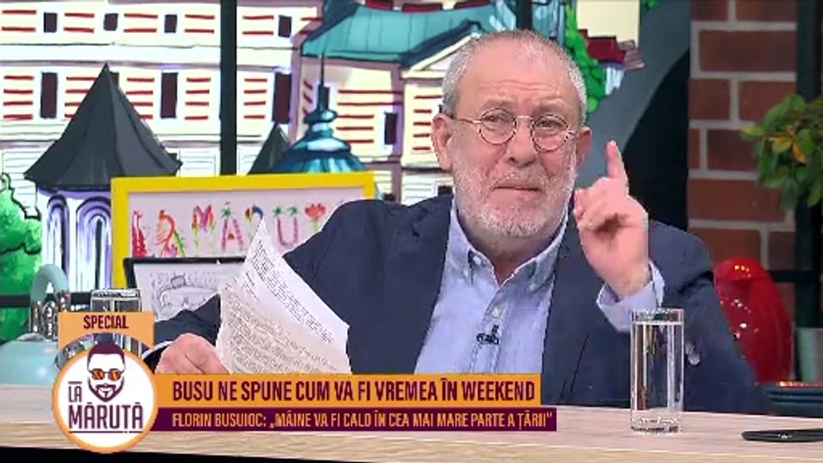 Busu ne spune cum va fi vremea în weekend | Scene si bonusuri din La ...