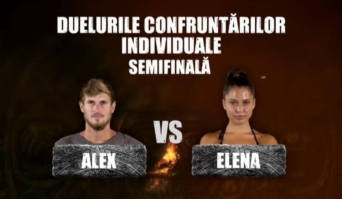 Alex Delea vs. Elena Chiriac, prima semifinală a zilei | PRO TV