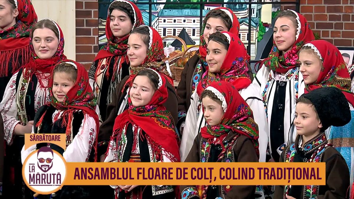 Ansamblul Floare de Colț, colind tradițional | Scene si bonusuri din La Măruță | PRO TV