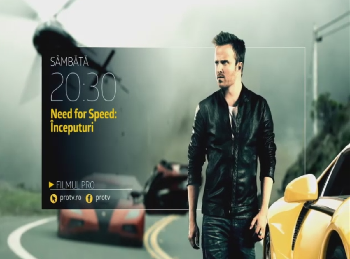 Filmul de weekend: ASTAZI, de la 21:30, Need for Speed, numai la ProTV ...