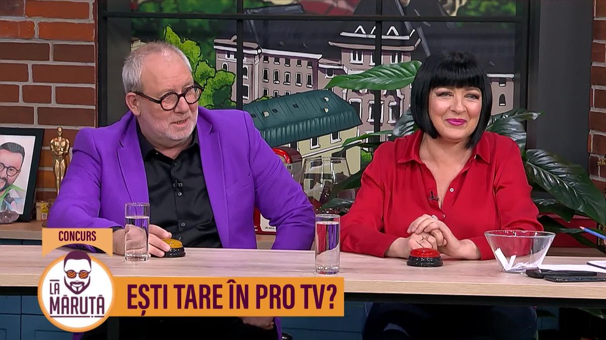 Ești tare în Pro Tv? | Scene si bonusuri din La Măruță | PRO TV