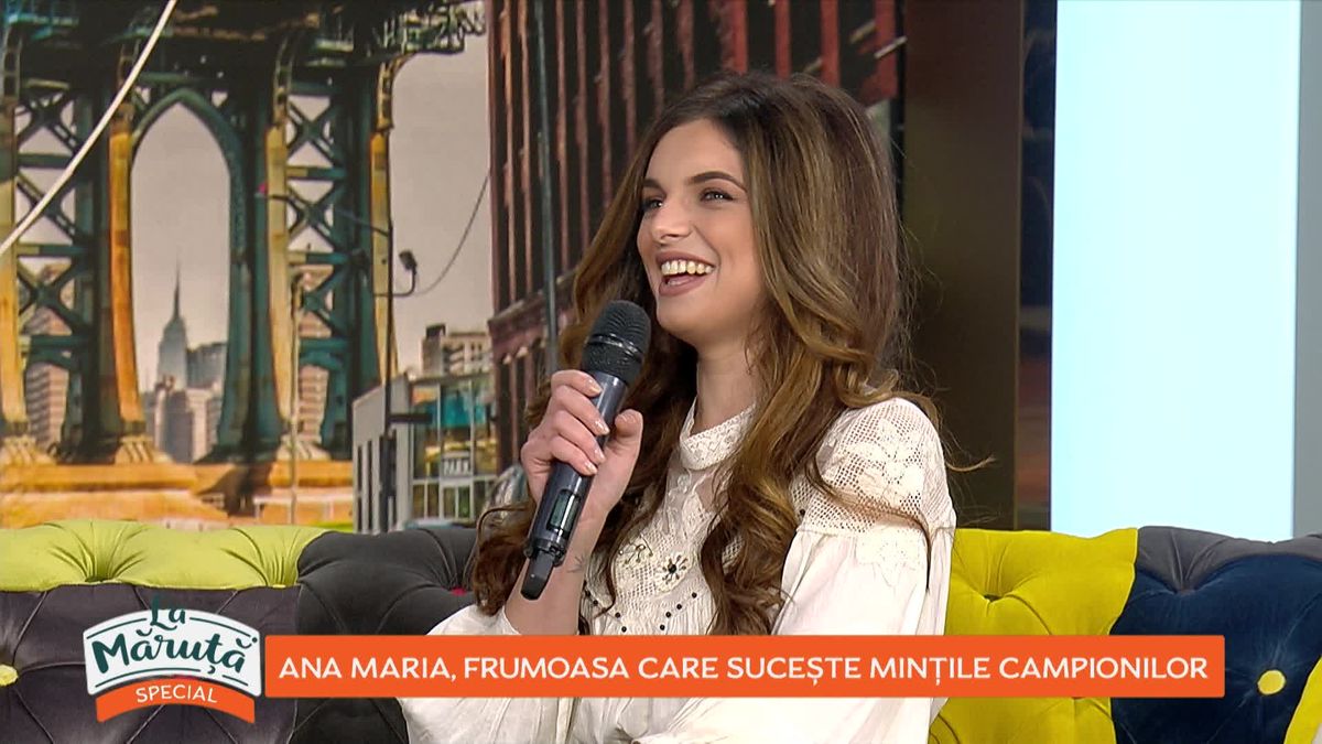 Ana Maria, frumoasa care sucește mințile campionilor | Scene si ...