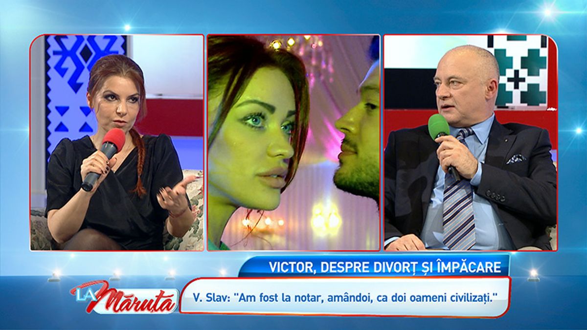 Victor Slav, despre divort si impacare | Scene si bonusuri din La ...