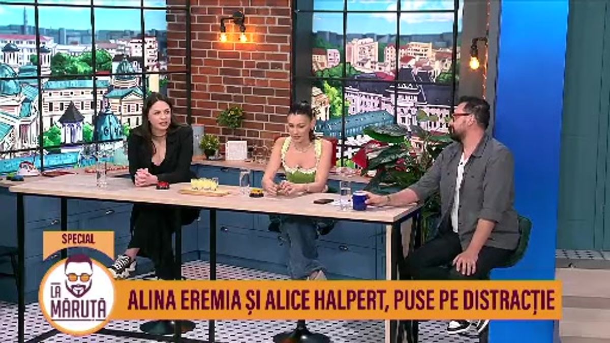 Alina Eremia și Alice Halpert, puse pe distracție | Scene si bonusuri ...