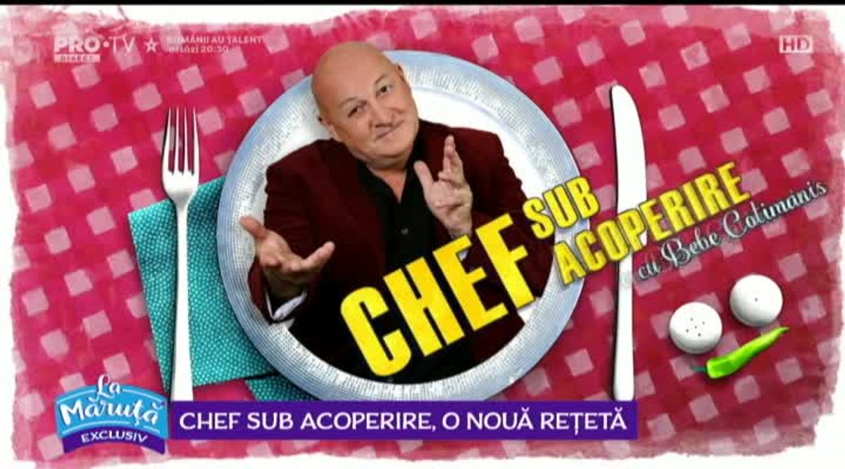 Chef sub acoperire, o nou reteta | Scene si bonusuri din La Măruță | PRO TV