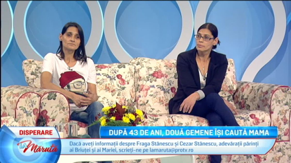 Dupa 43 de ani, doua gemene isi cauta mama | Scene si bonusuri din La ...