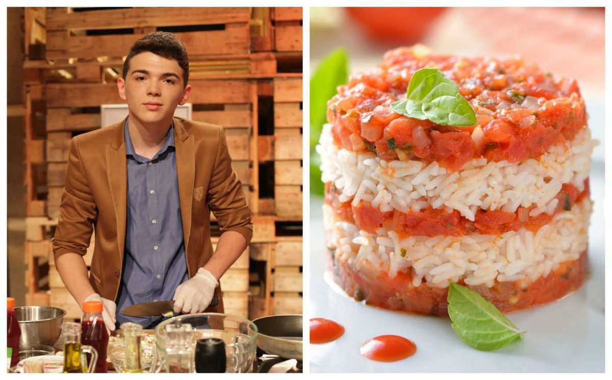 Reteta Andrei-Alexandru Mihai: Rissotto cu suc de sfecla si branza de ...