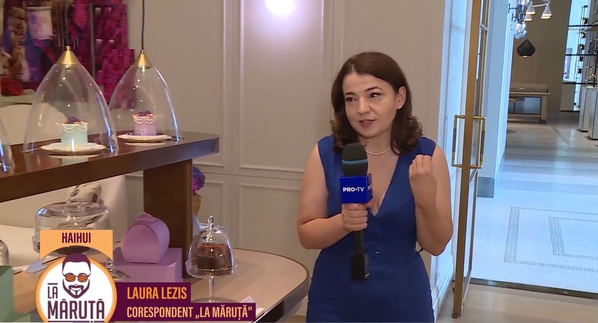 EXCLUSIV: Laura Lezis, corespondent La Măruță, dulciuri regale și ...