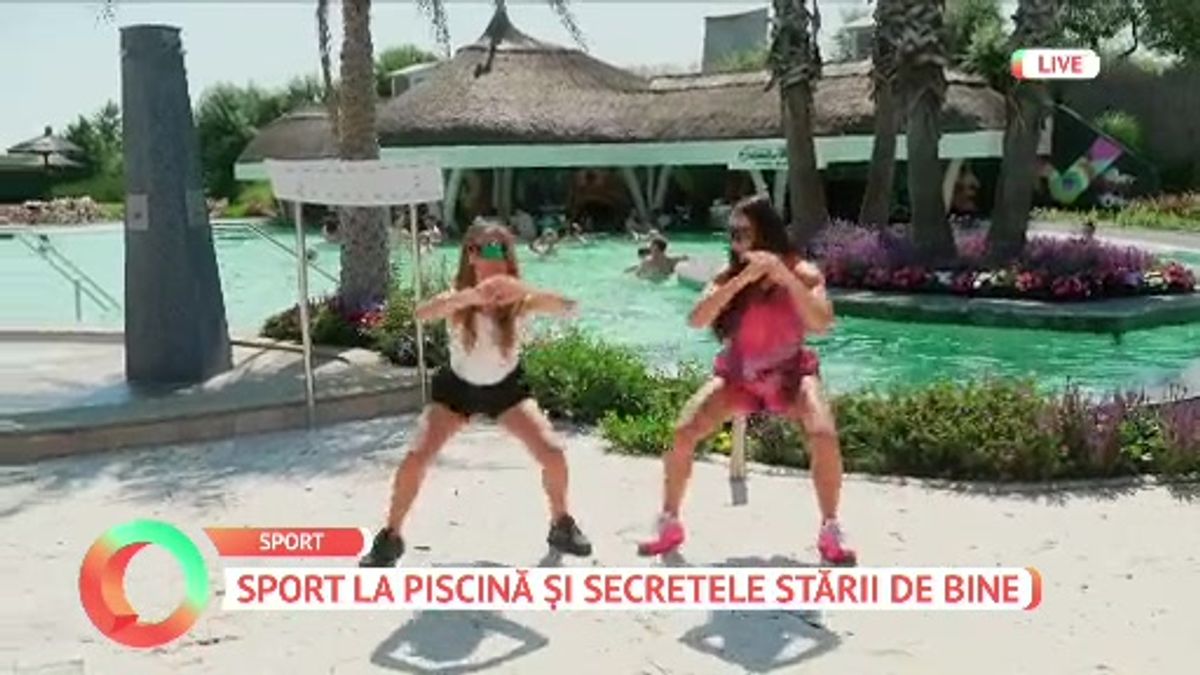 Sport la piscină și secretele stării de bine | Scene si bonusuri din ...