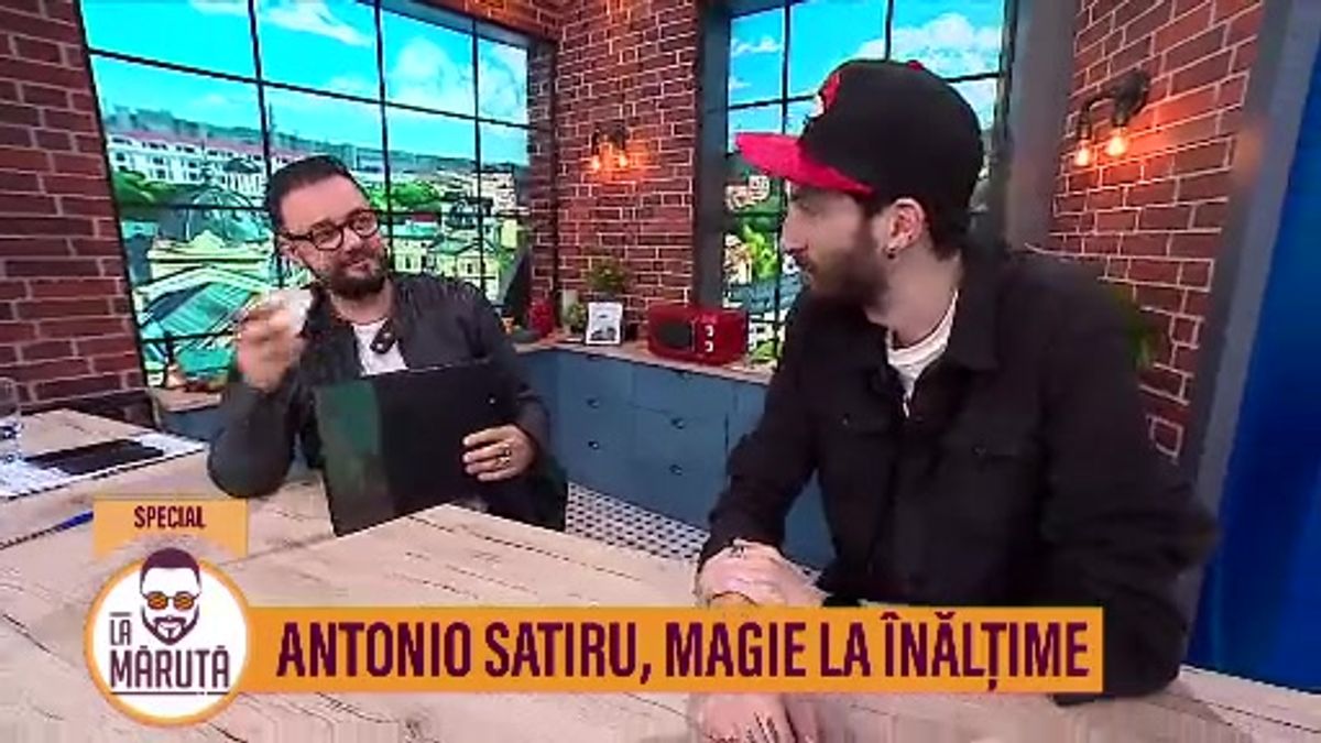 Antonio Satiru, magie la înălțime | Scene si bonusuri din La Măruță ...