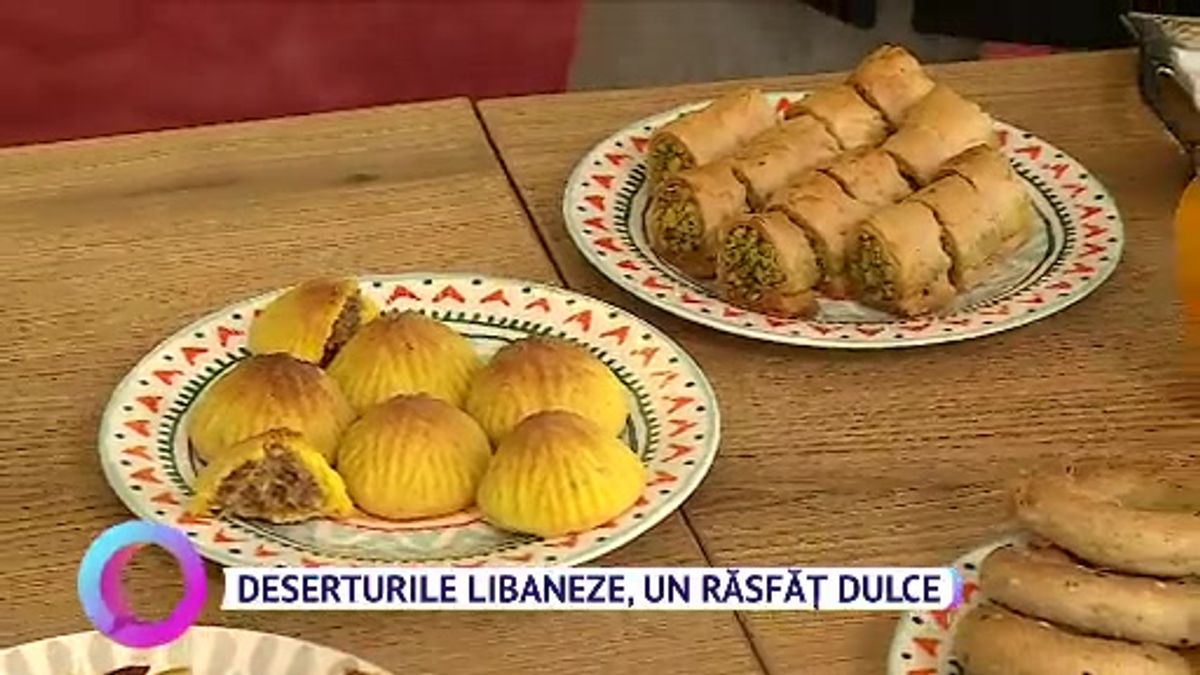 Deserturile libaneze, un răsfăț dulce | Scene si bonusuri din Vorbește ...