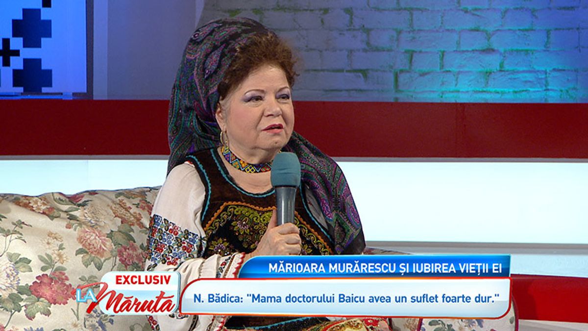 Marioara Murarescu si iubirea vietii ei | Scene si bonusuri din La ...