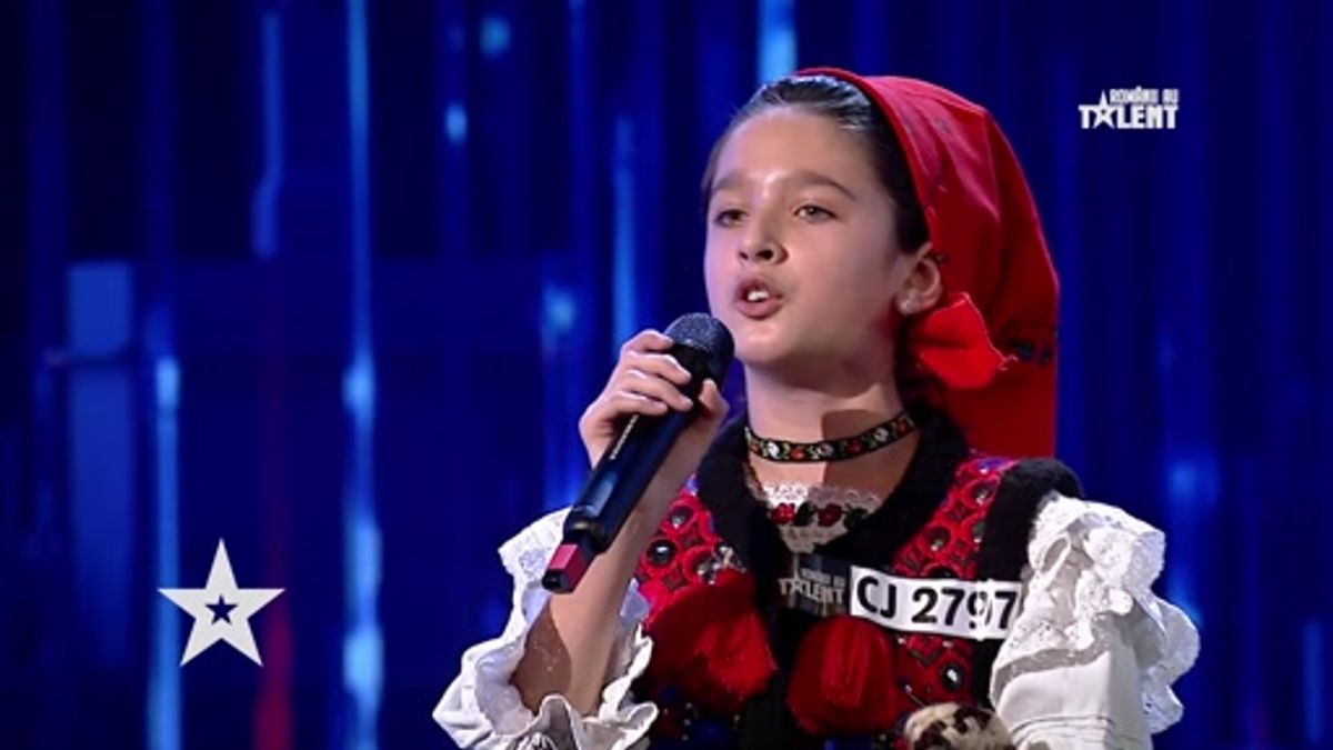 Românii au talent 2021: Teodora Luca „Dănțăușa” - Solist vocal | Scene ...
