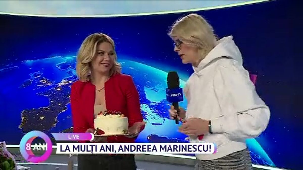 La mulți ani, Andreea Marinescu! | Scene si bonusuri din Vorbește Lumea | PRO TV
