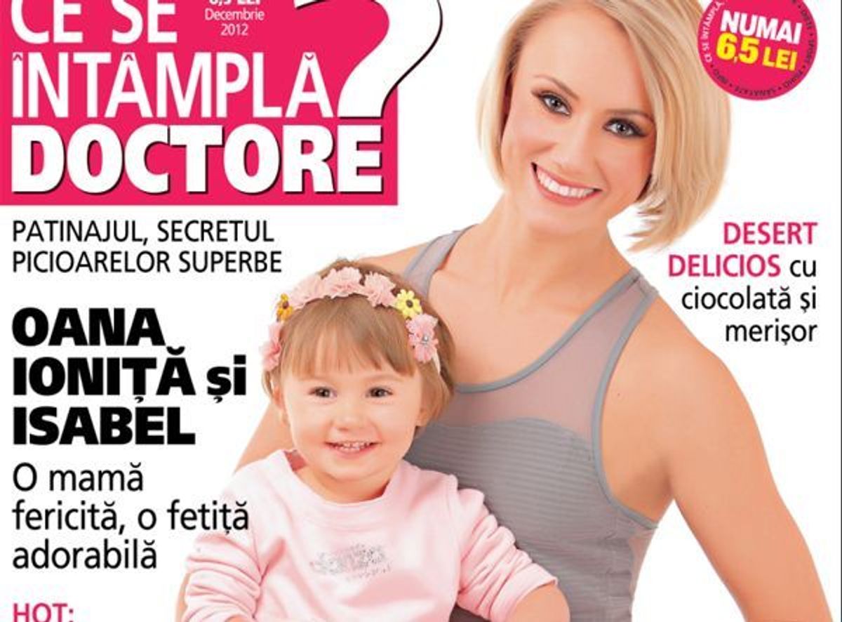 Oana Ionita, primul pictorial impreuna cu fetita ei, Isabel | PRO TV