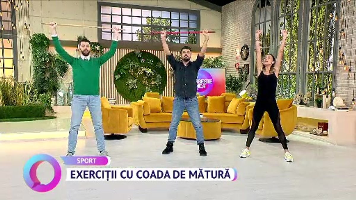 Exerciții cu coada de mătură | Scene si bonusuri din Vorbește Lumea ...