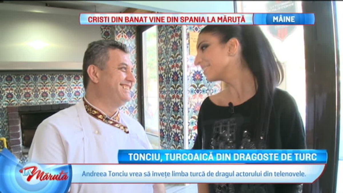 Andreea Tonciu invata limba turca | Scene si bonusuri din La Măruță ...