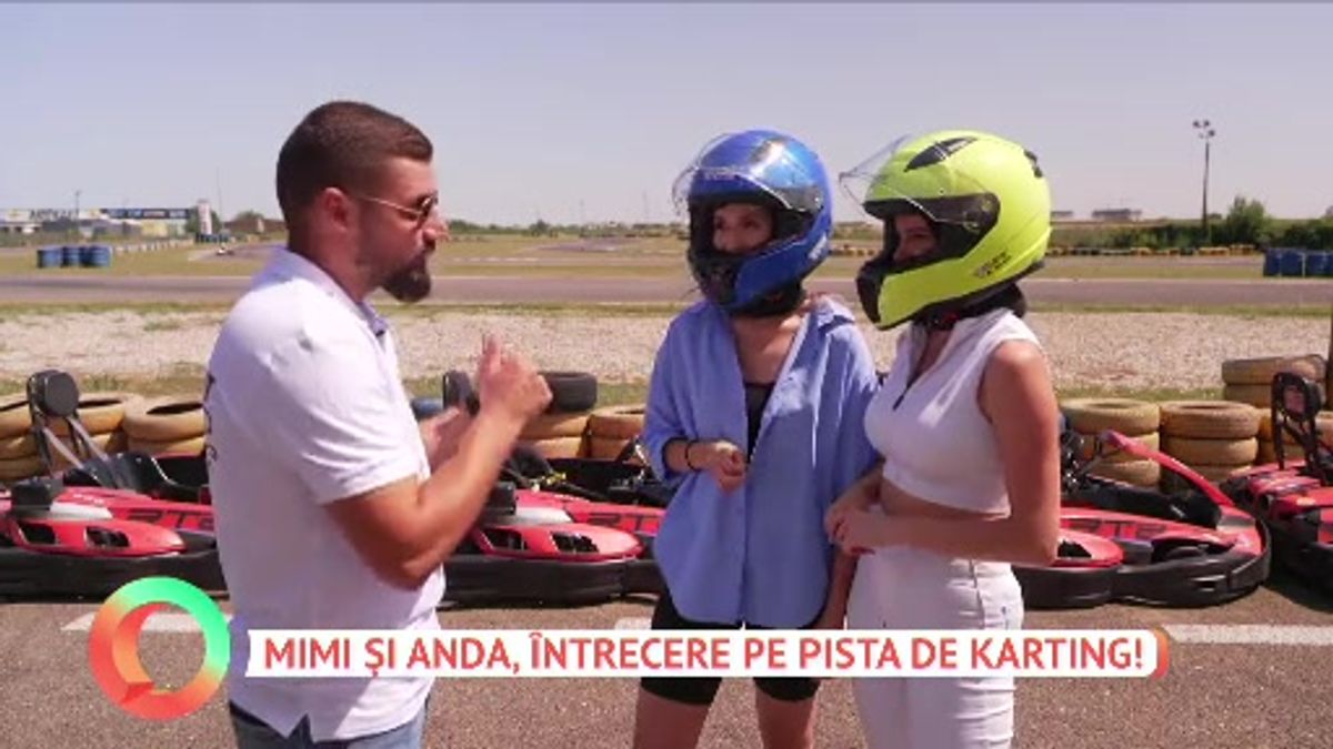 Mimi și Anda, întrecere pe pista de karting! | Scene si bonusuri din Vorbește Lumea | PRO TV