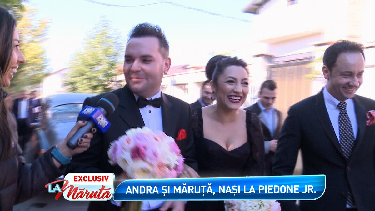 Andra si Catalin Maruta, nasi la nunta lui Piedone Jr | Scene si ...