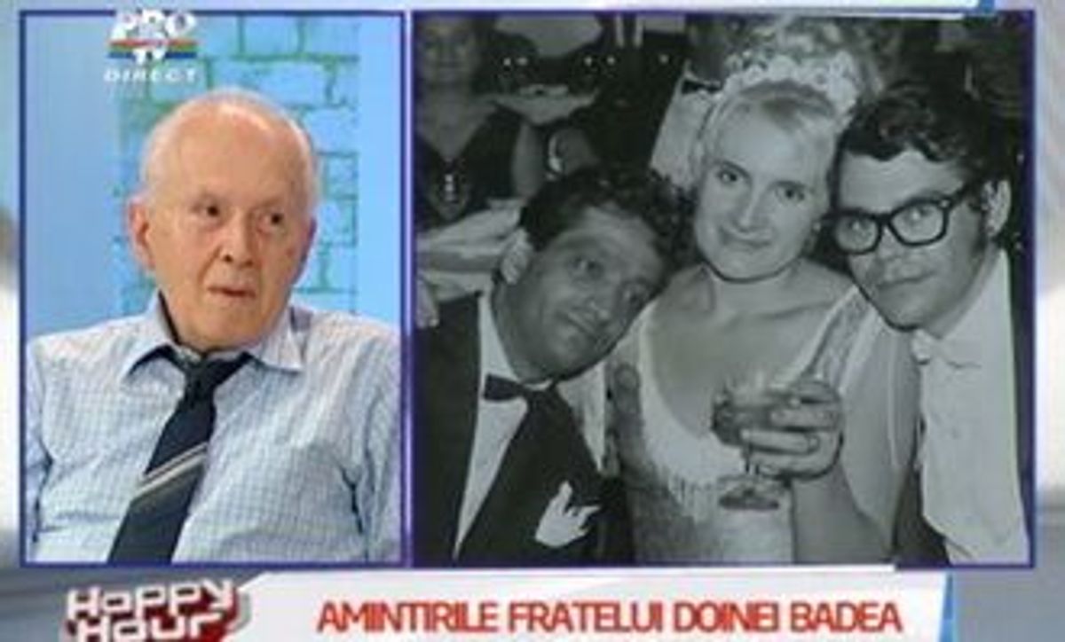 Marin Badea si-a amintit la Happy Hour de sora sa, Doina Badea | PRO TV