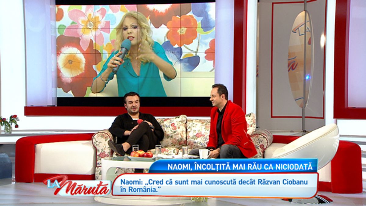 Naomi, in razboi cu Razvan Ciobanu | Scene si bonusuri din La Măruță | PRO TV
