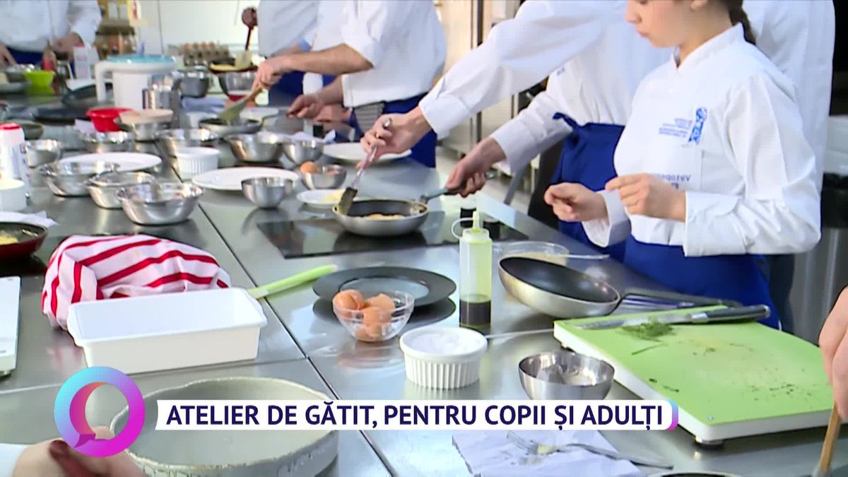 Atelier de gătit, pentru copii și adulți | Scene si bonusuri din ...