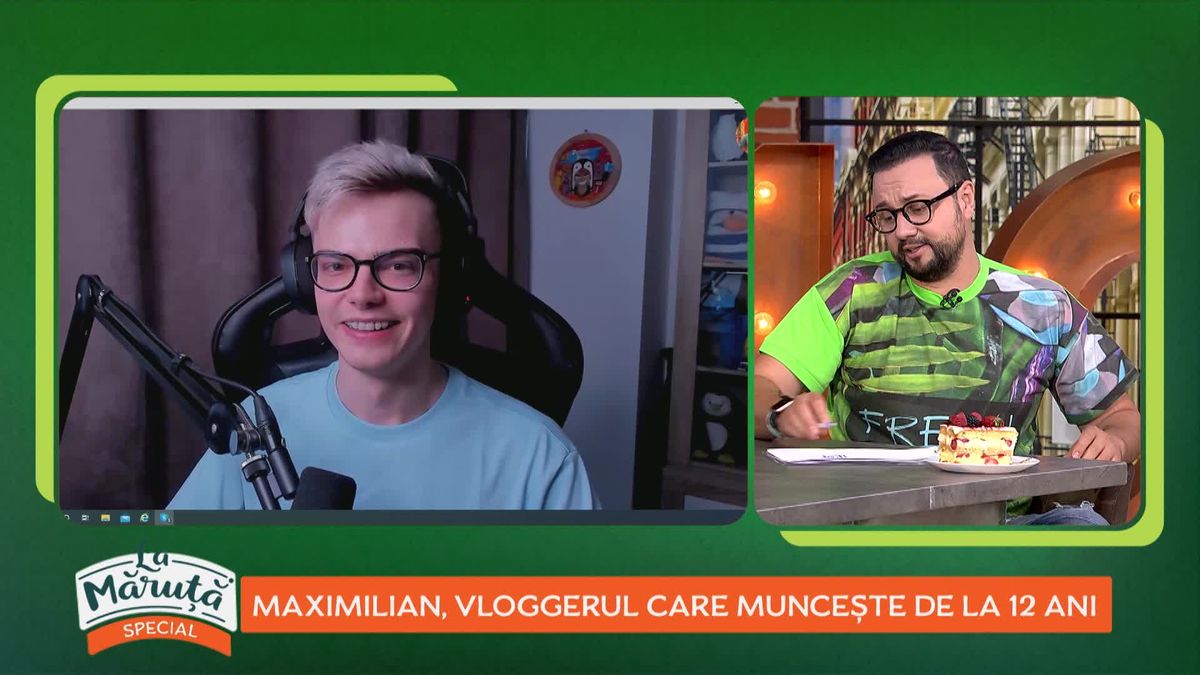 Povestea lui Maximilian Ioan, vloggerul care muncește de la 12 ani ...