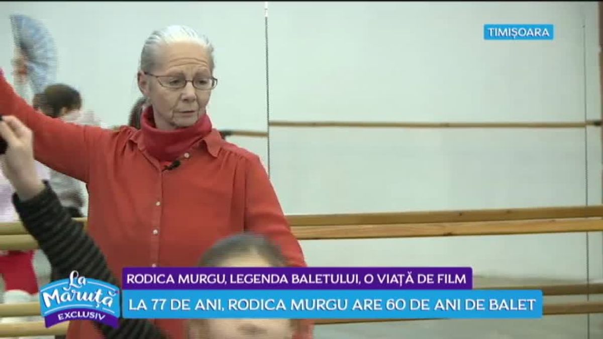 Rodica Murgu, legenda baletului | Scene si bonusuri din La Măruță | PRO TV