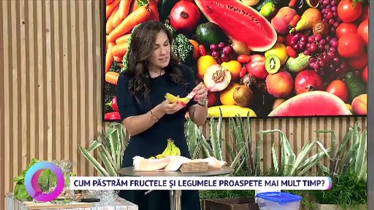 Cum păstrăm fructele și legumele proaspete mai mult timp? | Scene si ...