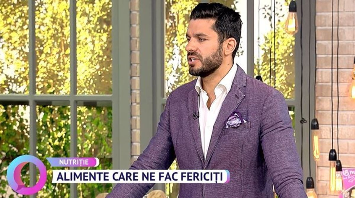 Alimente care ne fac fericiți. Nutriționistul Mario Popescu ne spune ce să mănâncăm pentru o ...