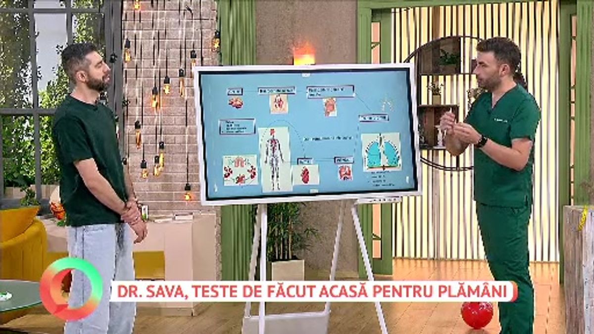 Dr. Sava, teste de facut acasă pentru plămâni | Scene si bonusuri din ...
