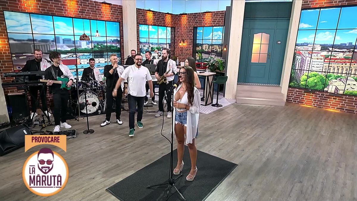 Dacă versul îl greșește, microfonul o stropește | Scene si bonusuri din ...