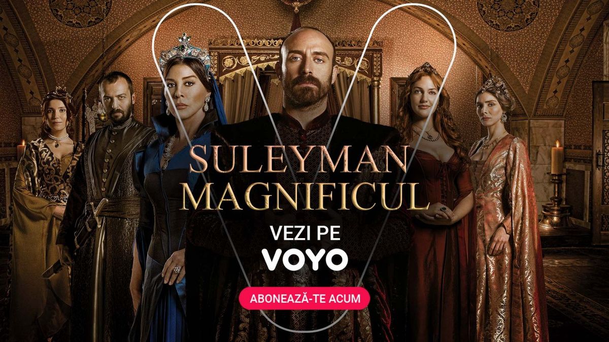 Celebrul serial turcesc Suleyman Magnificul este disponibil pe VOYO ...