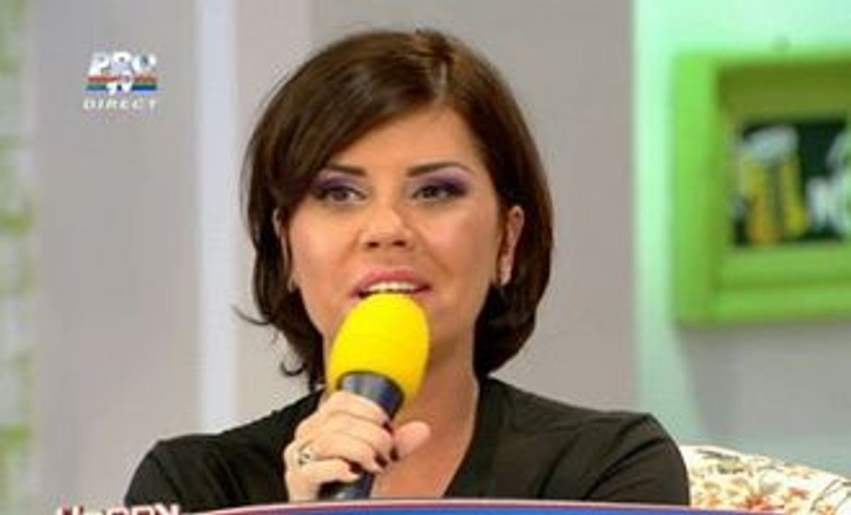 Luminita Anghel: "Nu mi-am propus sa raman insarcinata, am vrut sa ...