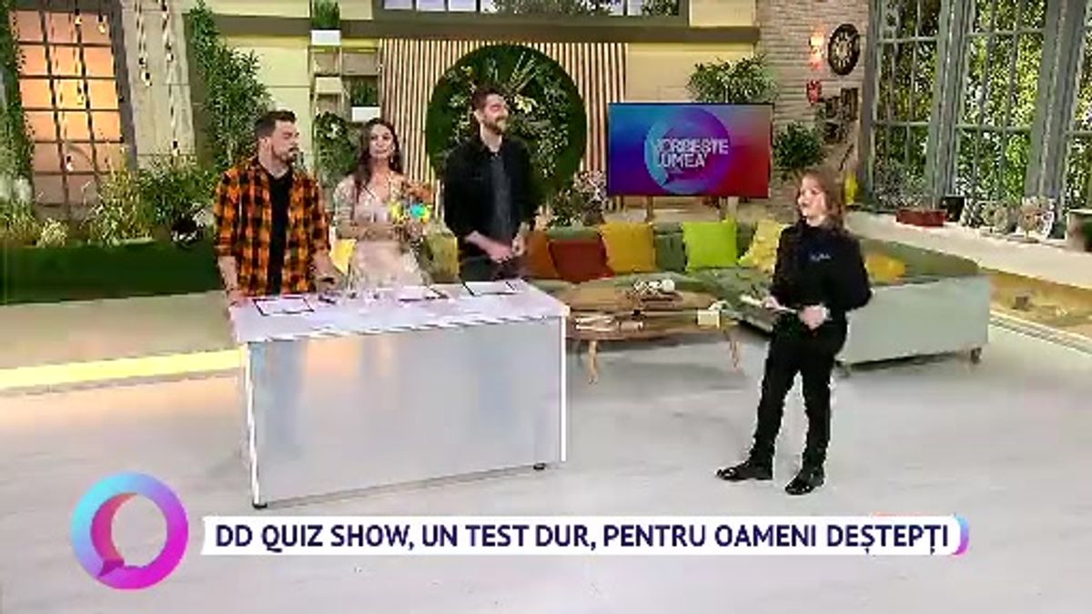 DD quiz show, un test dur, pentru oameni deștepți | Scene si bonusuri ...