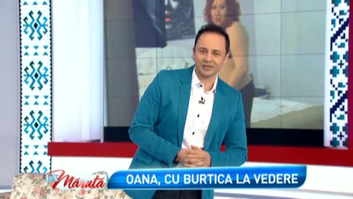 Oana Roman, cu burtica la vedere | Scene si bonusuri din La Măruță | PRO TV