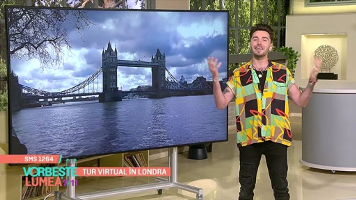 Tur virtual în Londra | Scene si bonusuri din Vorbește Lumea | PRO TV