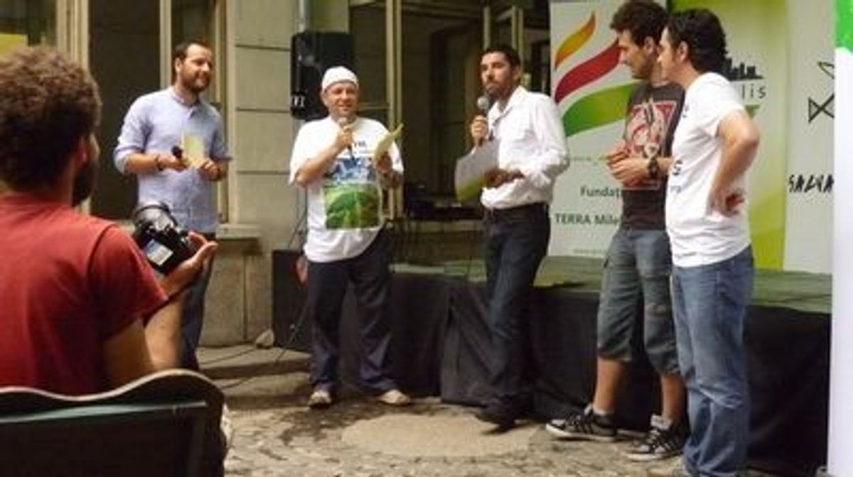 Alex Dima a fost premiat pentru reportajul despre defrisari de la ...