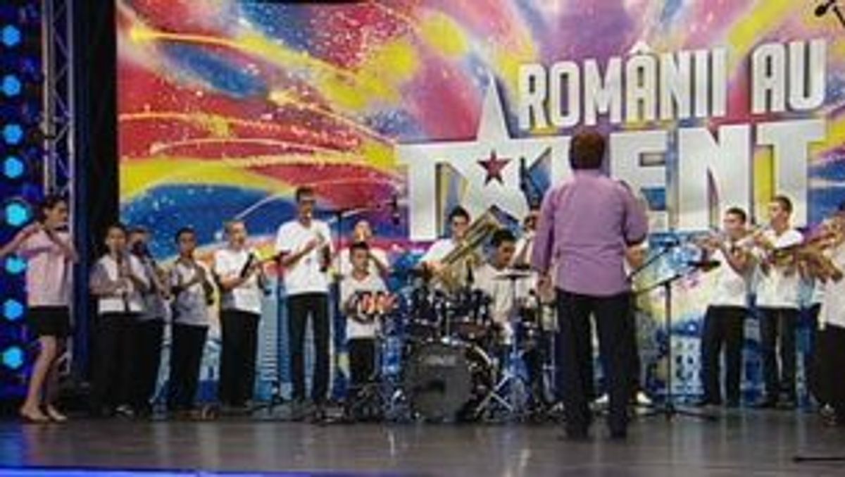 "Romanii au talent", rampa de lansare a Fanfarei de copii Rotaria | PRO TV