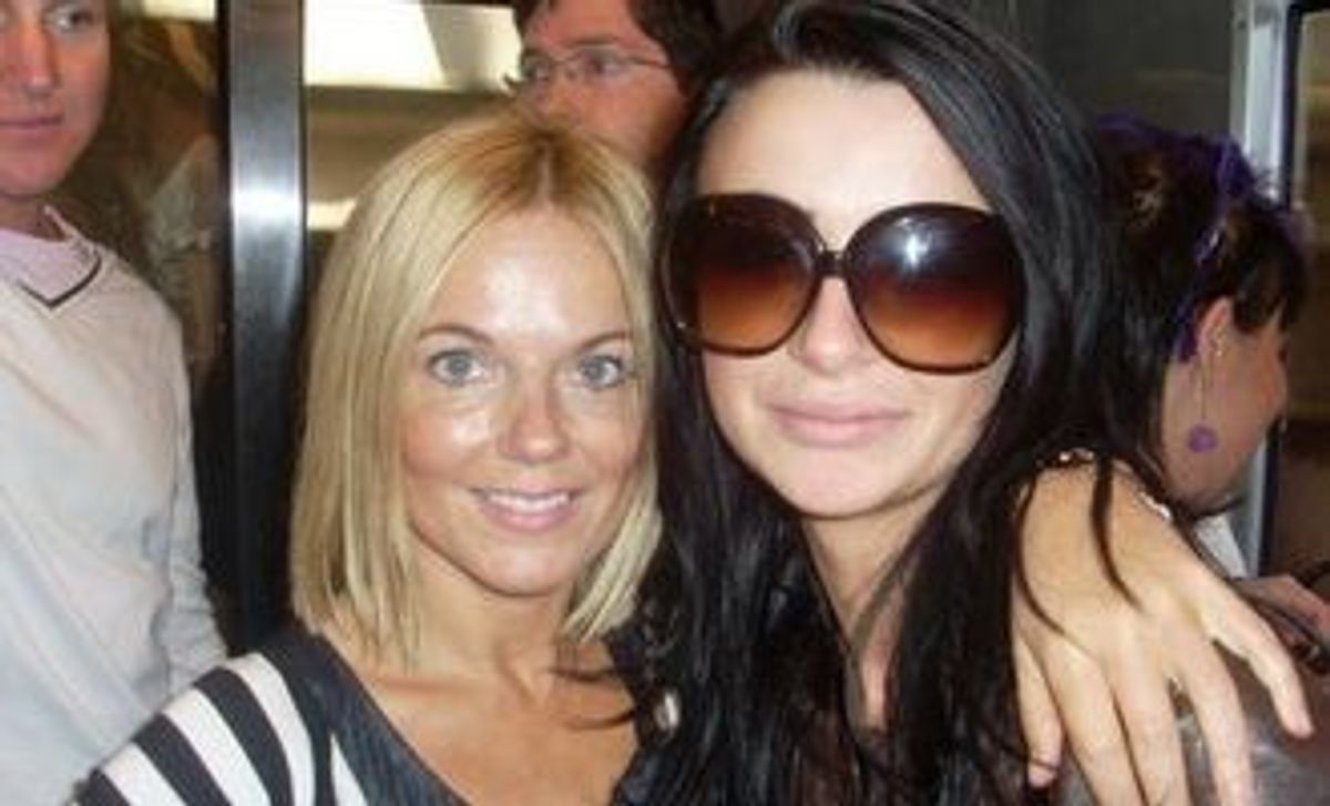 Denisa de la Bambi s-a intalnit cu Geri Halliwell la Paris | PRO TV